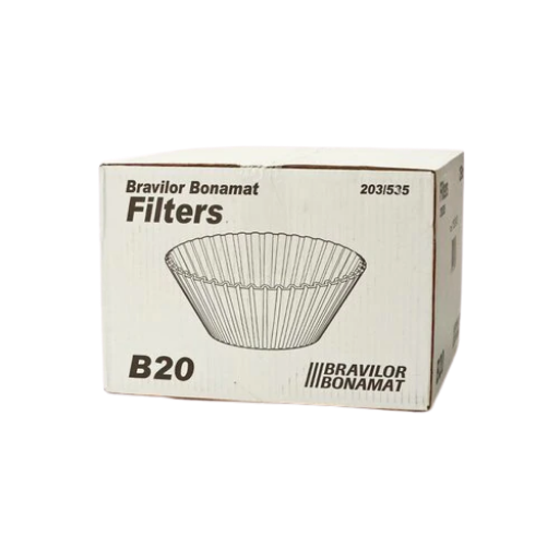 Bravilor B20 Bulk Brew Filter Paper Cups 250x | Refresh Store