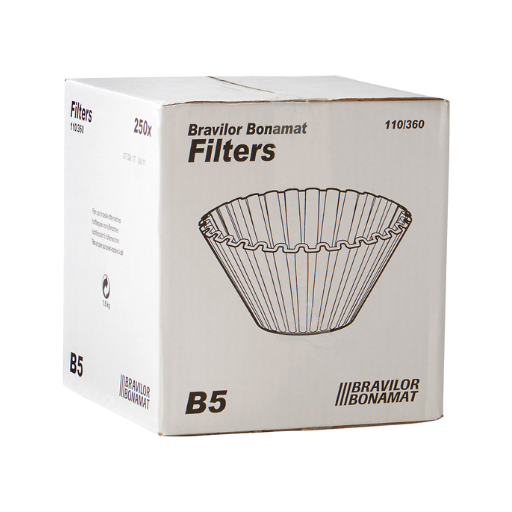 Bravilor B5 Bulk Brew Filter Paper Cups 250x | Refresh Store